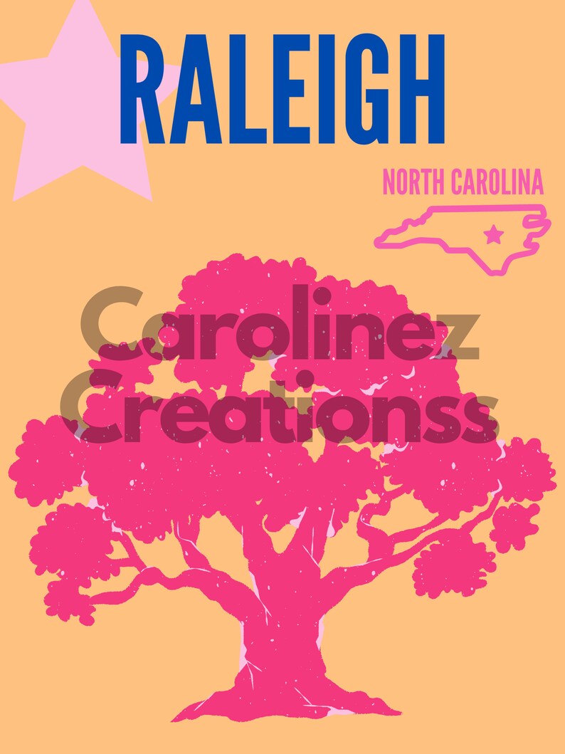 NC State Prints *custom - Etsy