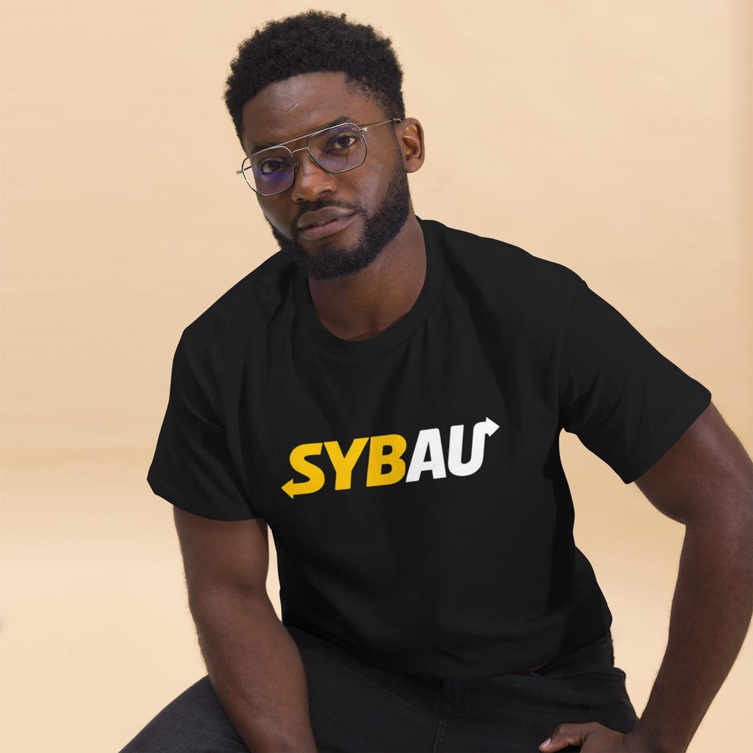 SYBAU Logo Tee - Etsy