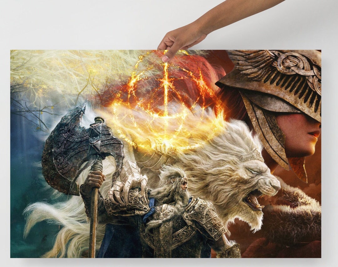 Elden Video Game Art, Malenia Poster, Video Game Poster, Gaming Poster ...