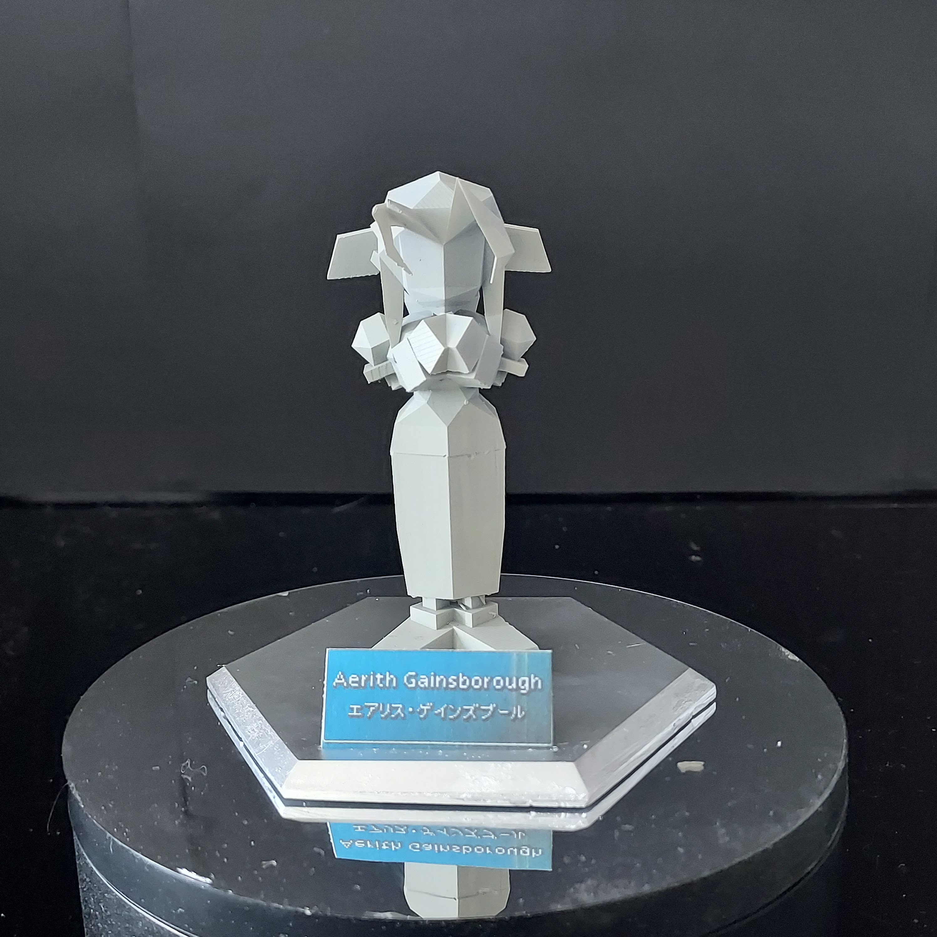 Aerith Low Poly Pray Pose STL - Etsy