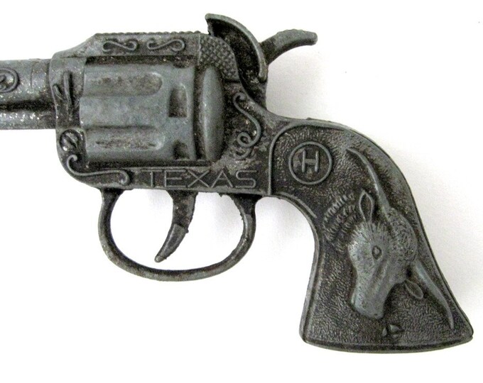 Vintage TEXAS CAP GUN by Hubley - Etsy