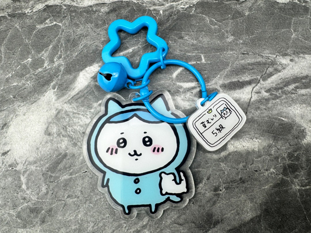Chiikawa Pyjama Keychain Chiikawa Keychain Chiikawa Bag Charm Hachiware ...