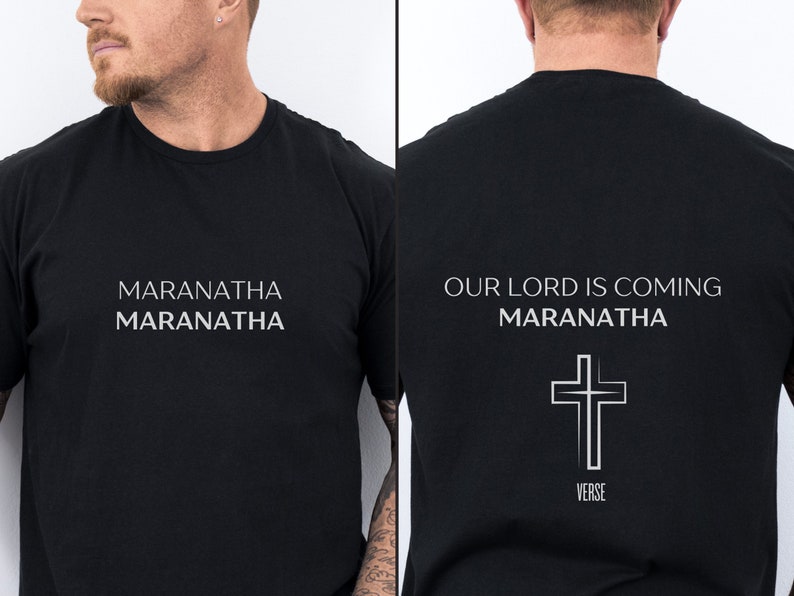 Christian Tshirts, Maranatha, Christian Clothing, Jesus Shirt ...