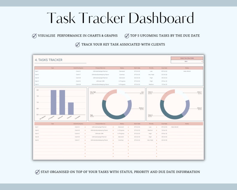 CRM Spreadsheet Template for Small Business in Excel and Google Sheets ...