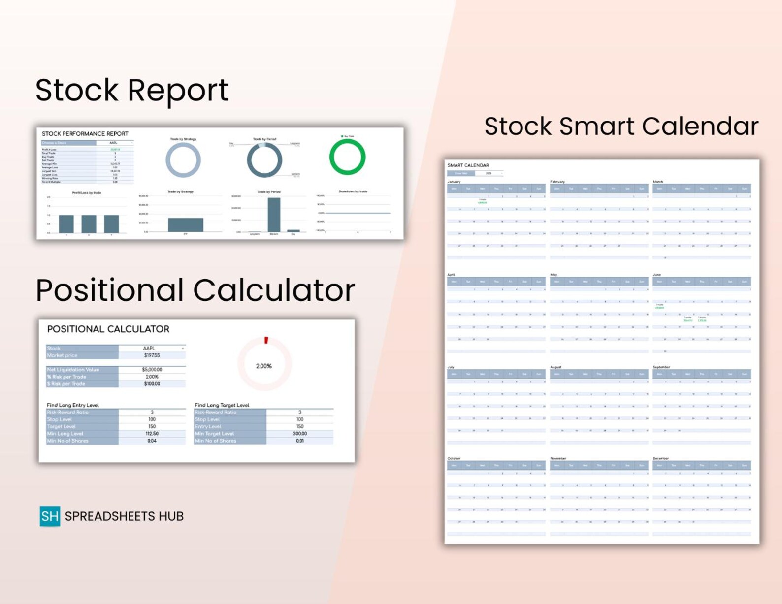 Stock Trading Journal | Google Sheets & Excel Template - Etsy