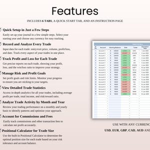 The Ultimate Futures Trading Journal Template for Google Sheets & Excel ...