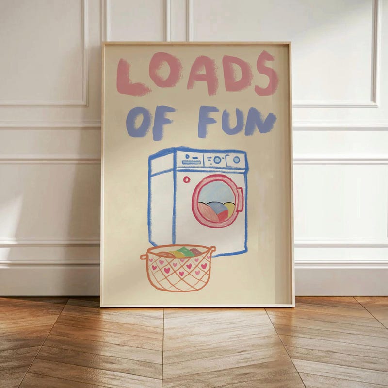 Laundry Loads of Fun - Etsy