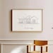 Hand Drawn Custom House Drawing, New Home Gift Sketch, Housewarming ...