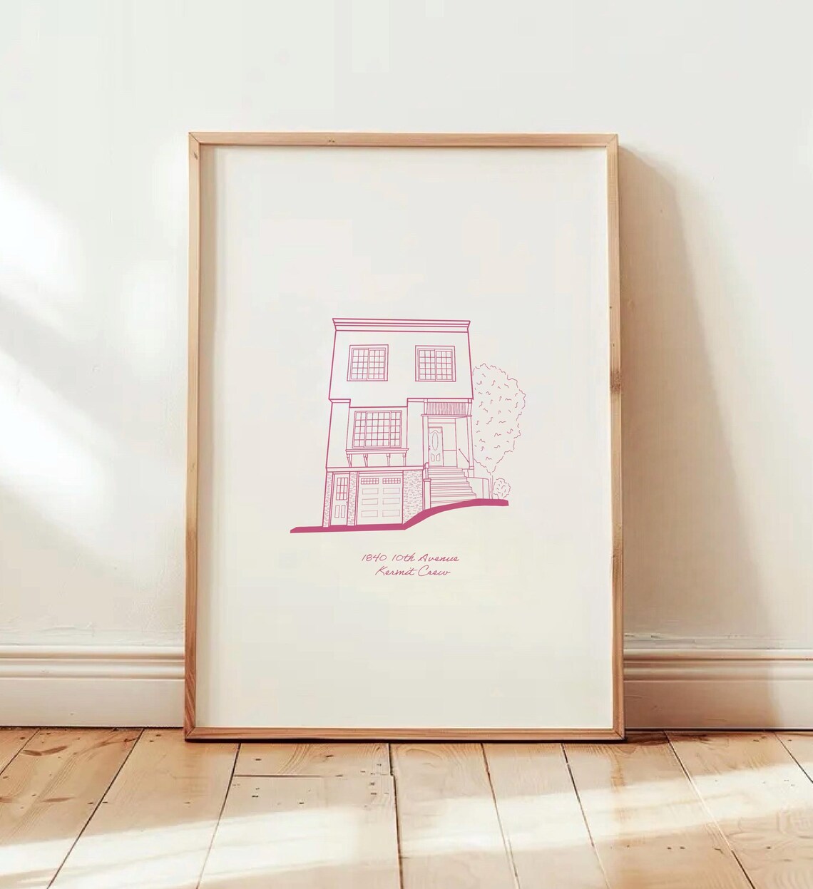 Custom House Portrait, Personalized House Illustration, New Home Line ...