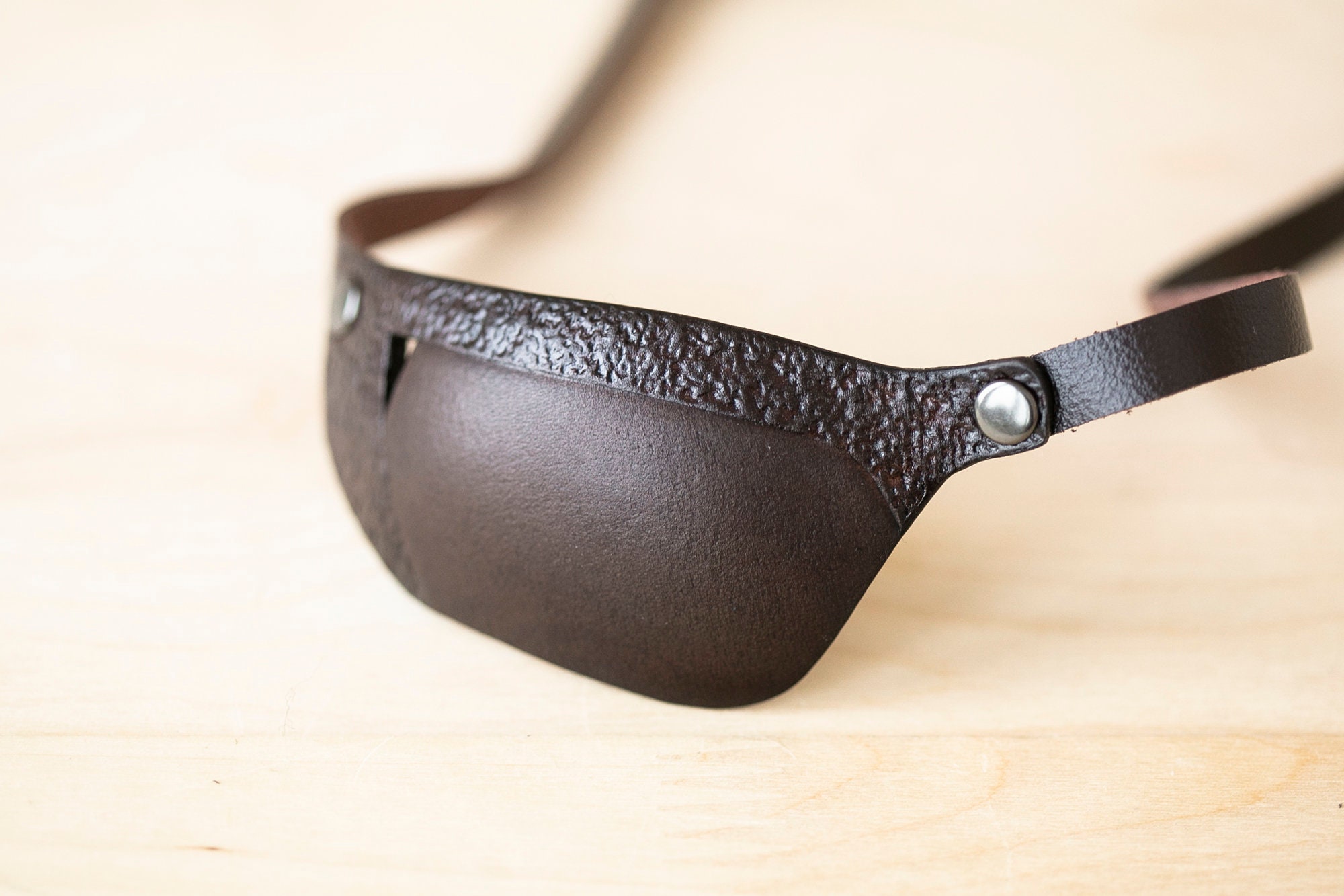 Eye Patch, Leather Eye Patch, Slim Eye Patch, Woman Eye Patch, Man Eye Patch, Eyepatch, Eye Mask ...