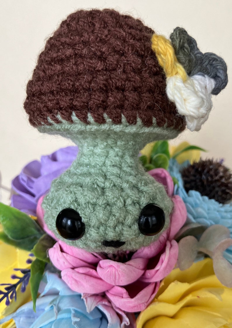 Mini Mushroom Amigurumi Crochet Pattern - Etsy