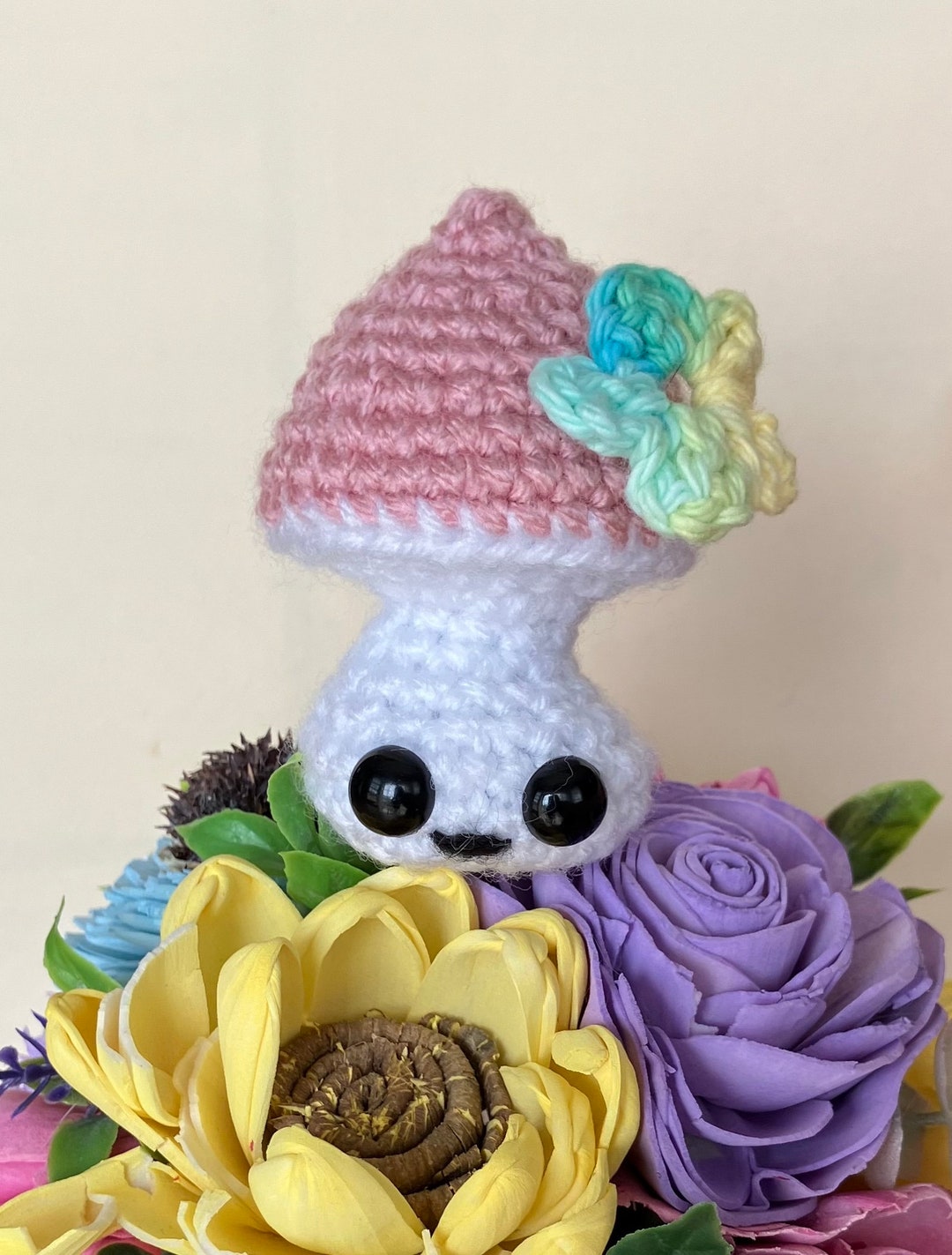 Mini Mushroom Amigurumi Crochet Pattern - Etsy