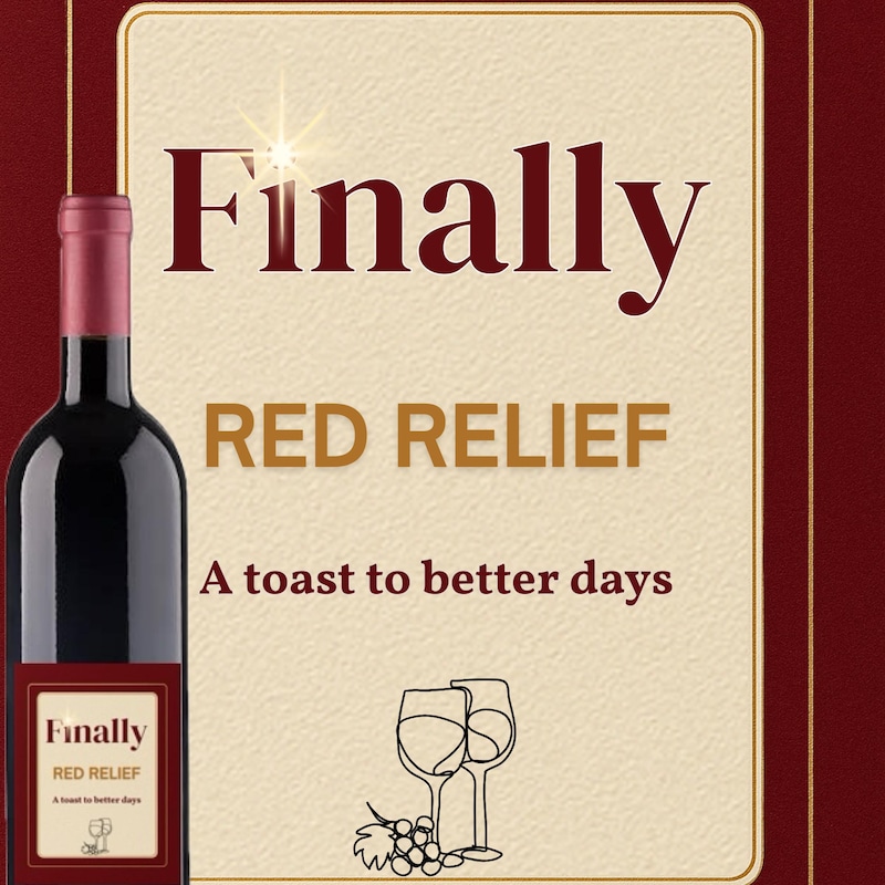 Trump Wine Label - Etsy