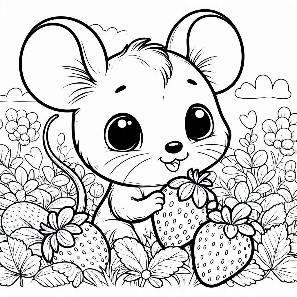 Spring Baby Animals Printable Coloring Book Pages for Adults, Children ...