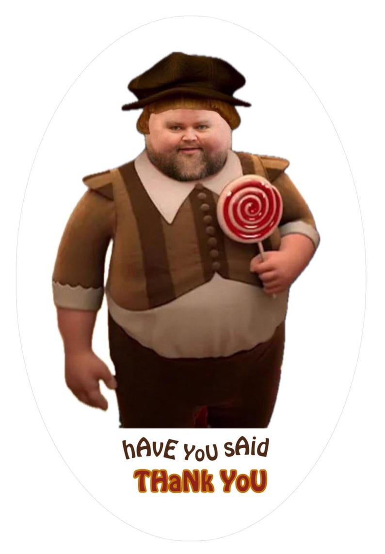 JD Vance Meme 'have You Said Thank You', Political Vinyl Decal, Laptop ...