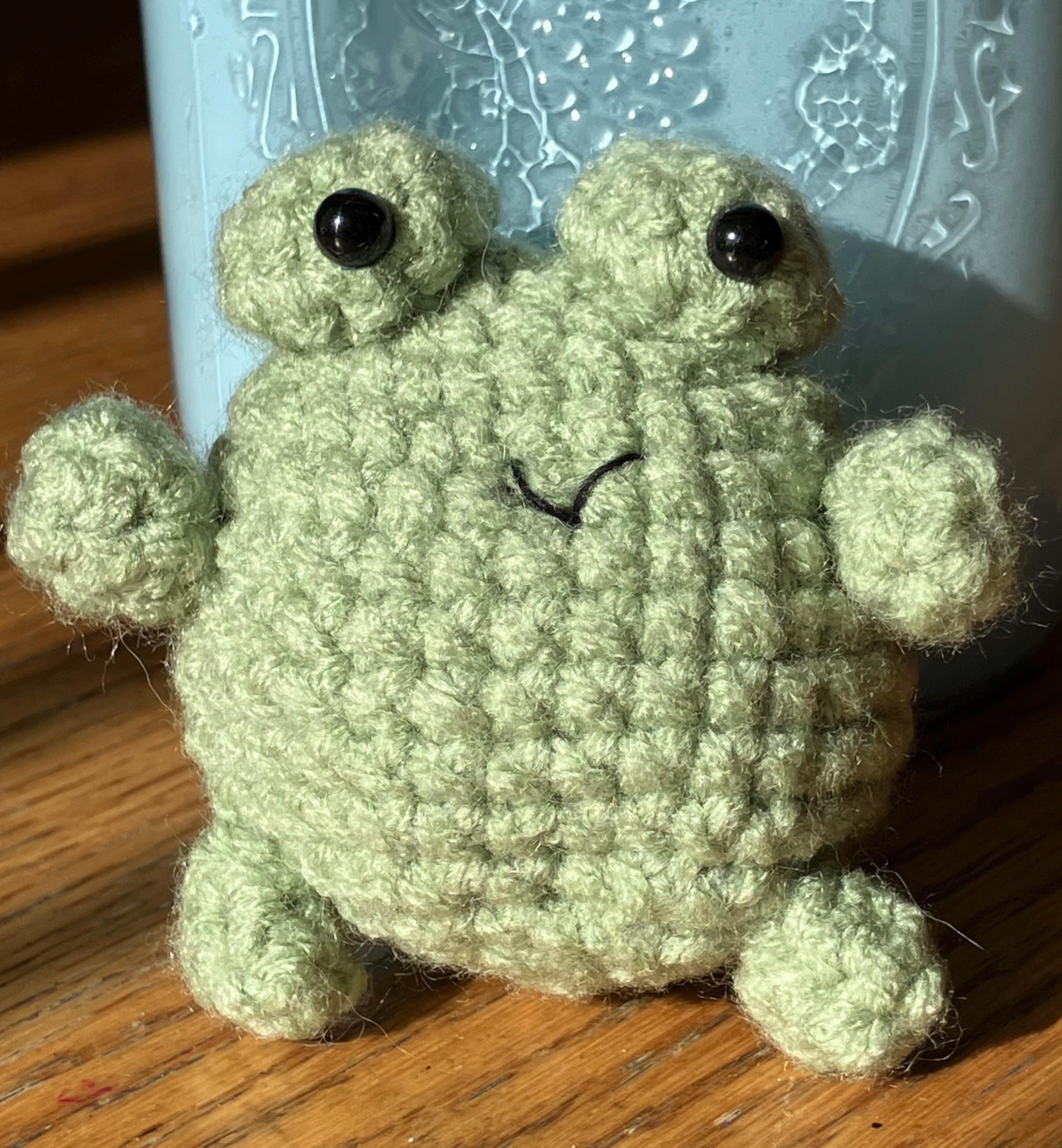 Frog Crochet Plush Amigurumi, Chonky Frog, Handmade Gift - Etsy