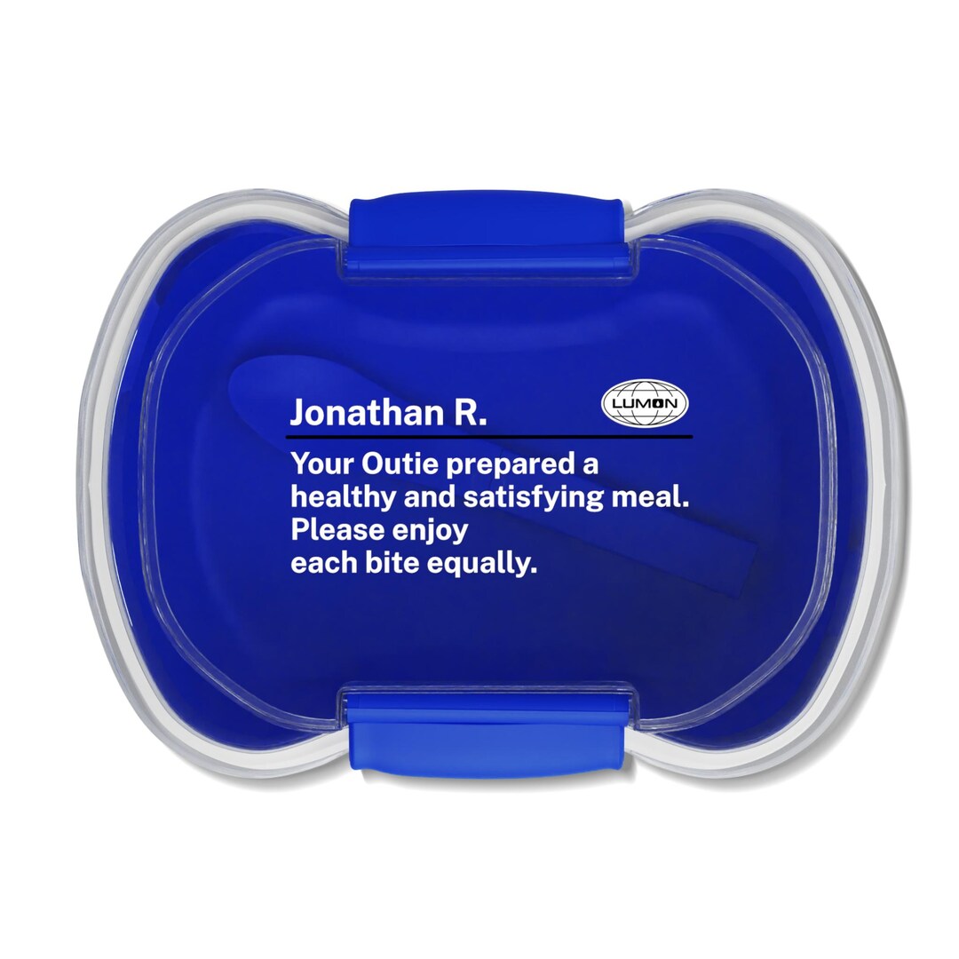 Personalized Severance Lumon Industries Bento Box: Two-tier Innie Outie ...