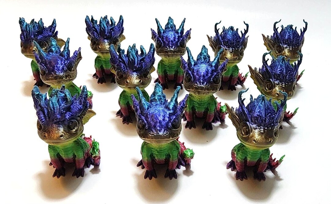 12 Dragons Cupcake Toppers - Etsy