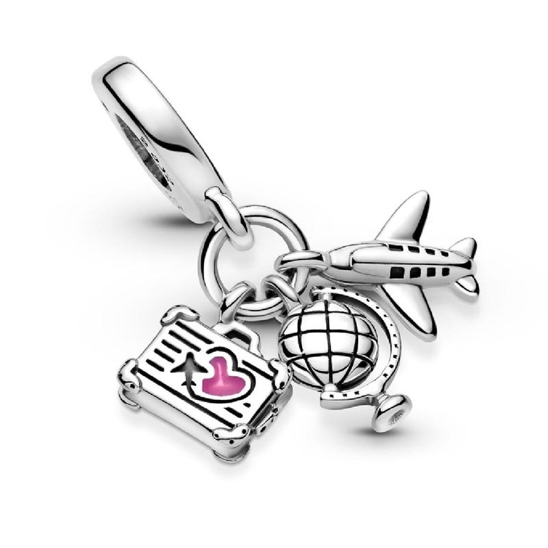 Pandora Suitcase Dangle - Etsy UK