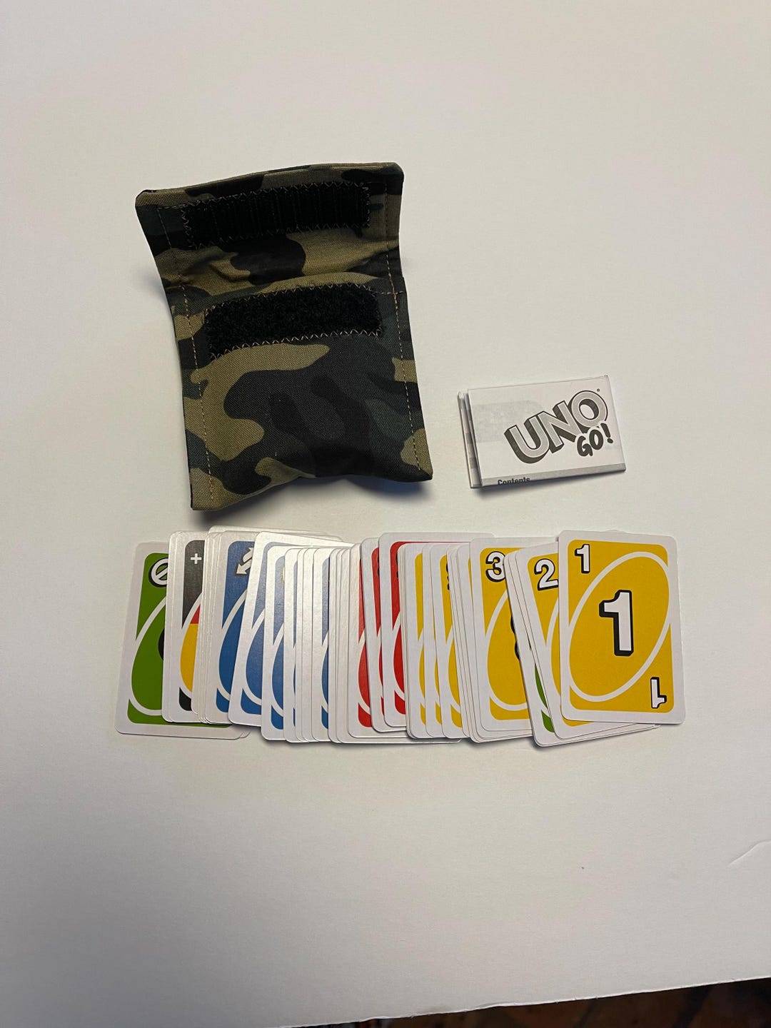 Mini Uno Card Game With Storage Pouch, Kids Games, Travel Games ...