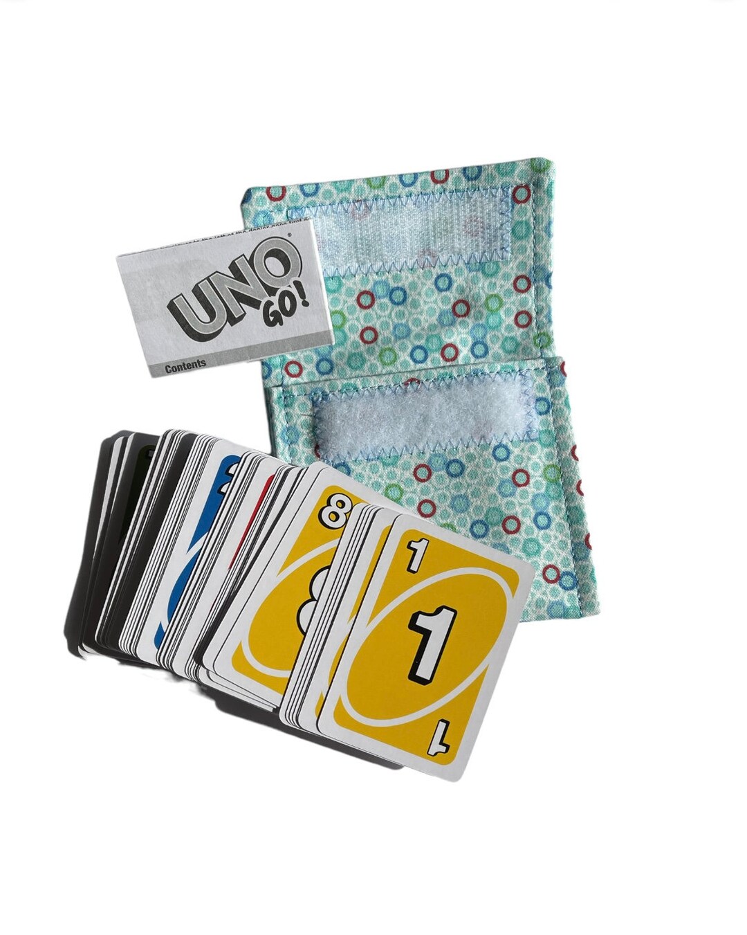 Mini Uno Card Game With Storage Pouch, Kids Games, Travel Games ...