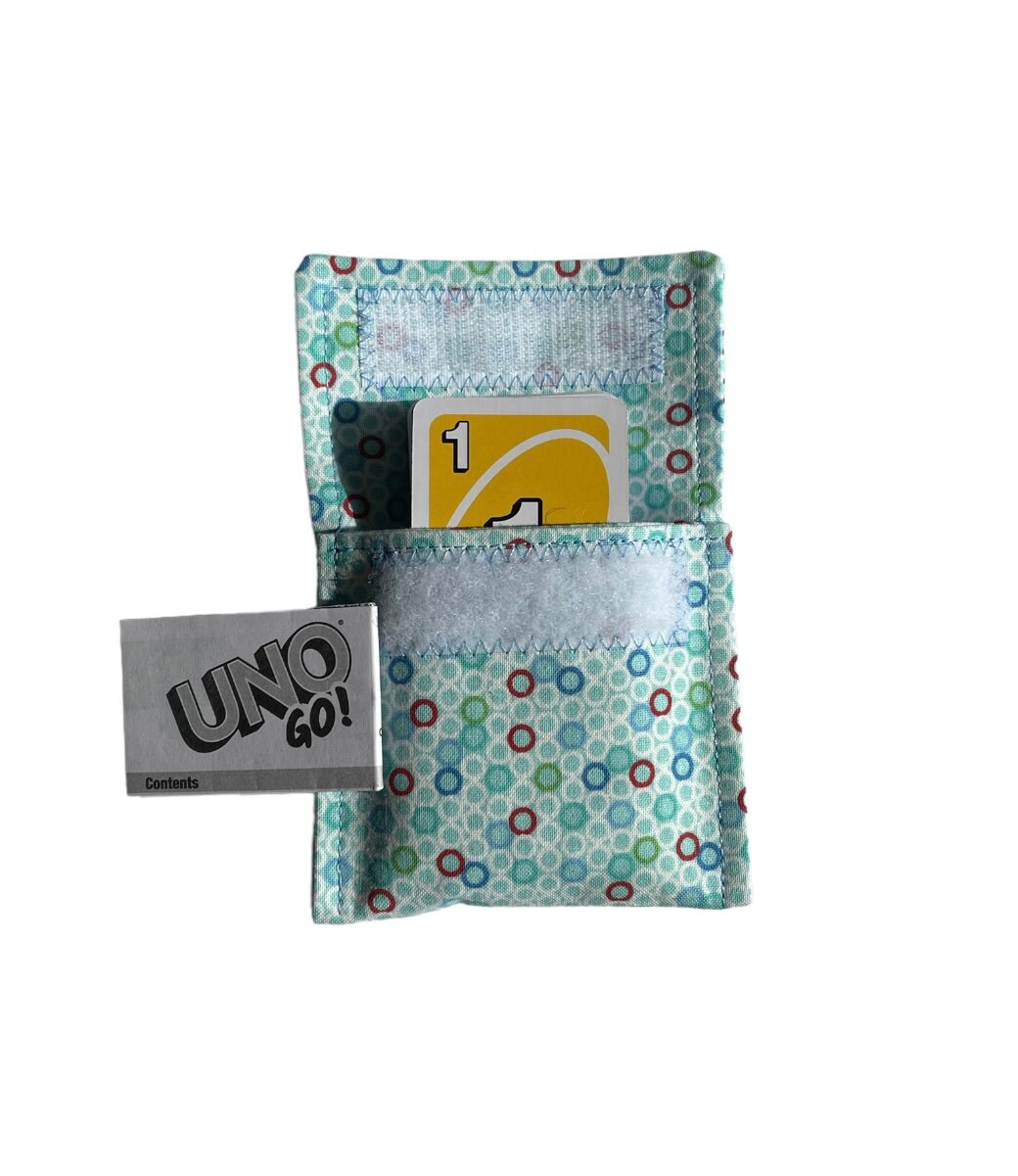 Mini Uno Card Game With Storage Pouch, Kids Games, Travel Games ...