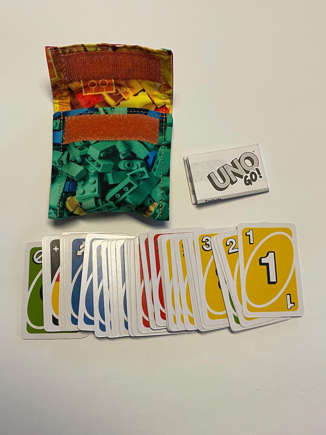 Mini Uno Card Game With Storage Pouch, Kids Games, Travel Games ...