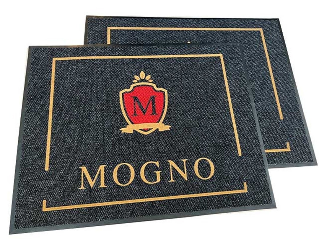 Logo Door Mats for Workplaces, Personalized Door Mat, Custom Logo Door ...