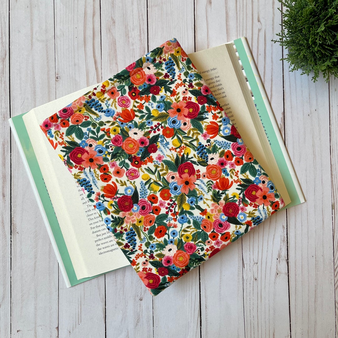 BOOK SLEEVE | Rifle Paper Co. Floral, Padded Book Cover, Bookish Gift ...