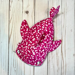 Pink Whale Shark Crossbody Bag, Shark Pencil Case, Pencil Pouch, Zipper ...