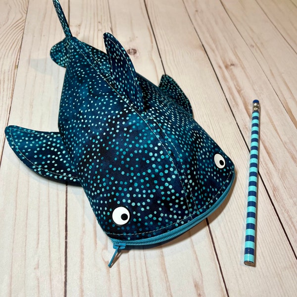 Fish Pencil Case - Etsy