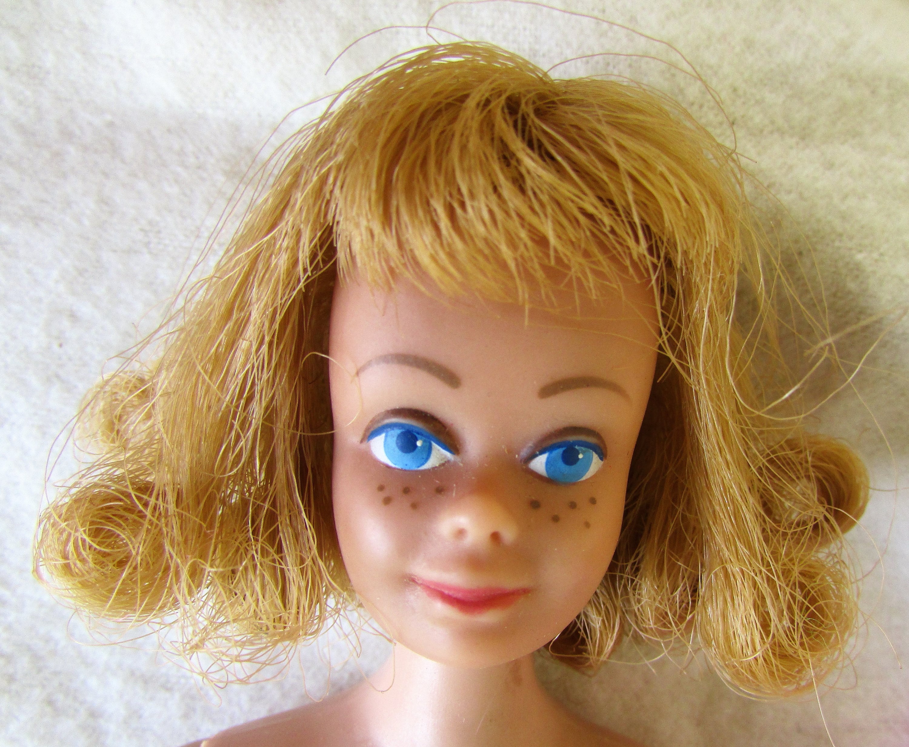 Vintage Barbie Midge Doll Freckles Strawberry Blonde Flip Hair Etsy