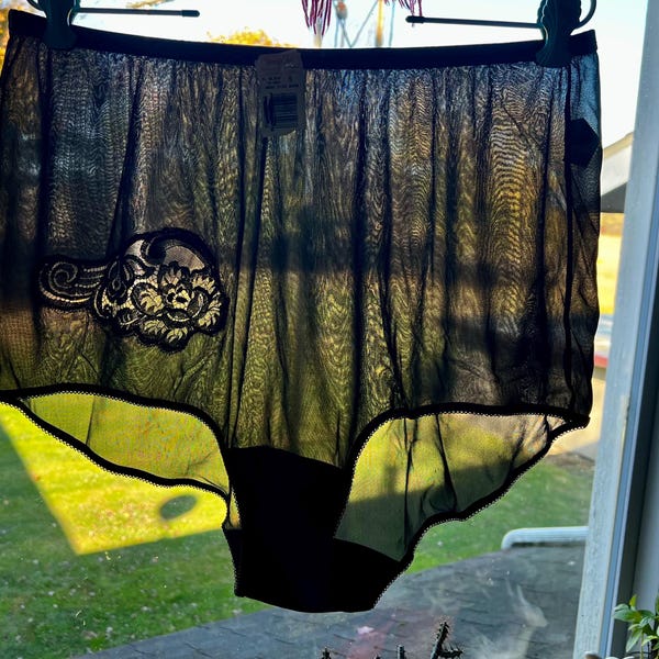 Sheer Granny Panties - Etsy