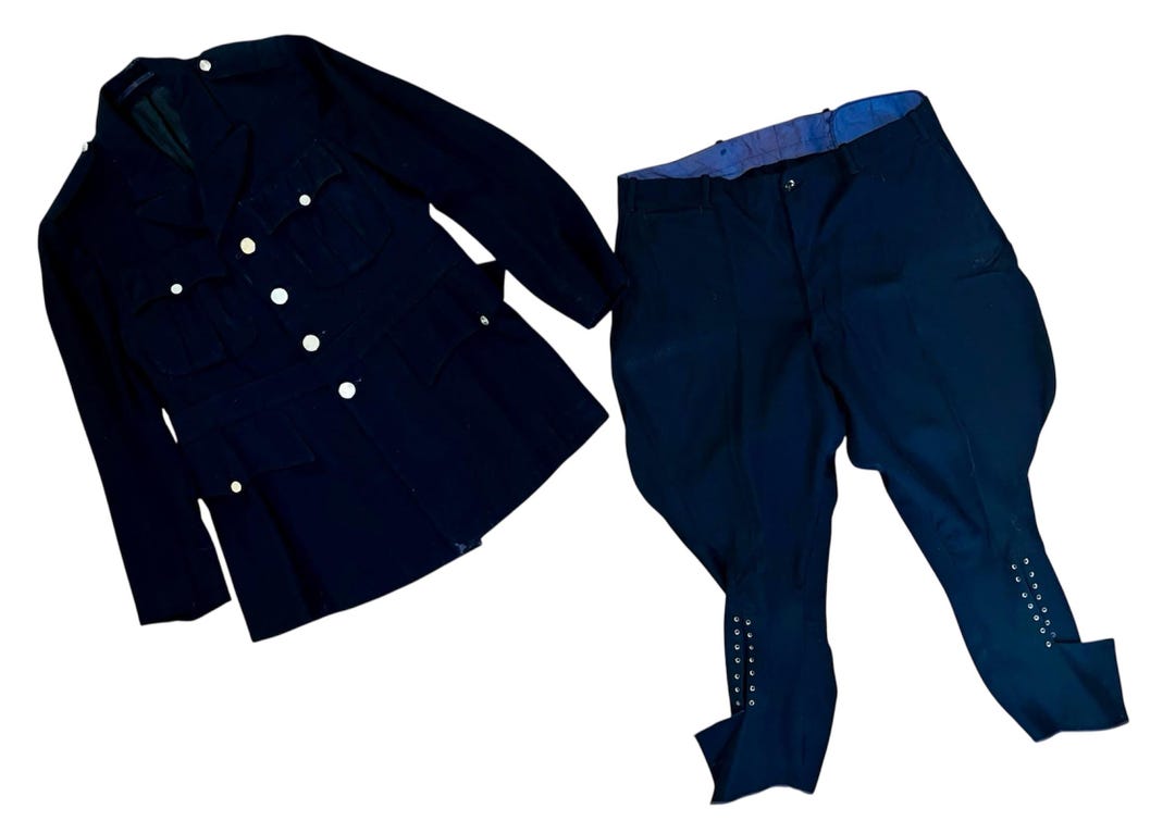 Vintage 1920's CSL Chicago Surface Line UNIFORM Jacket Jodhpurs ...