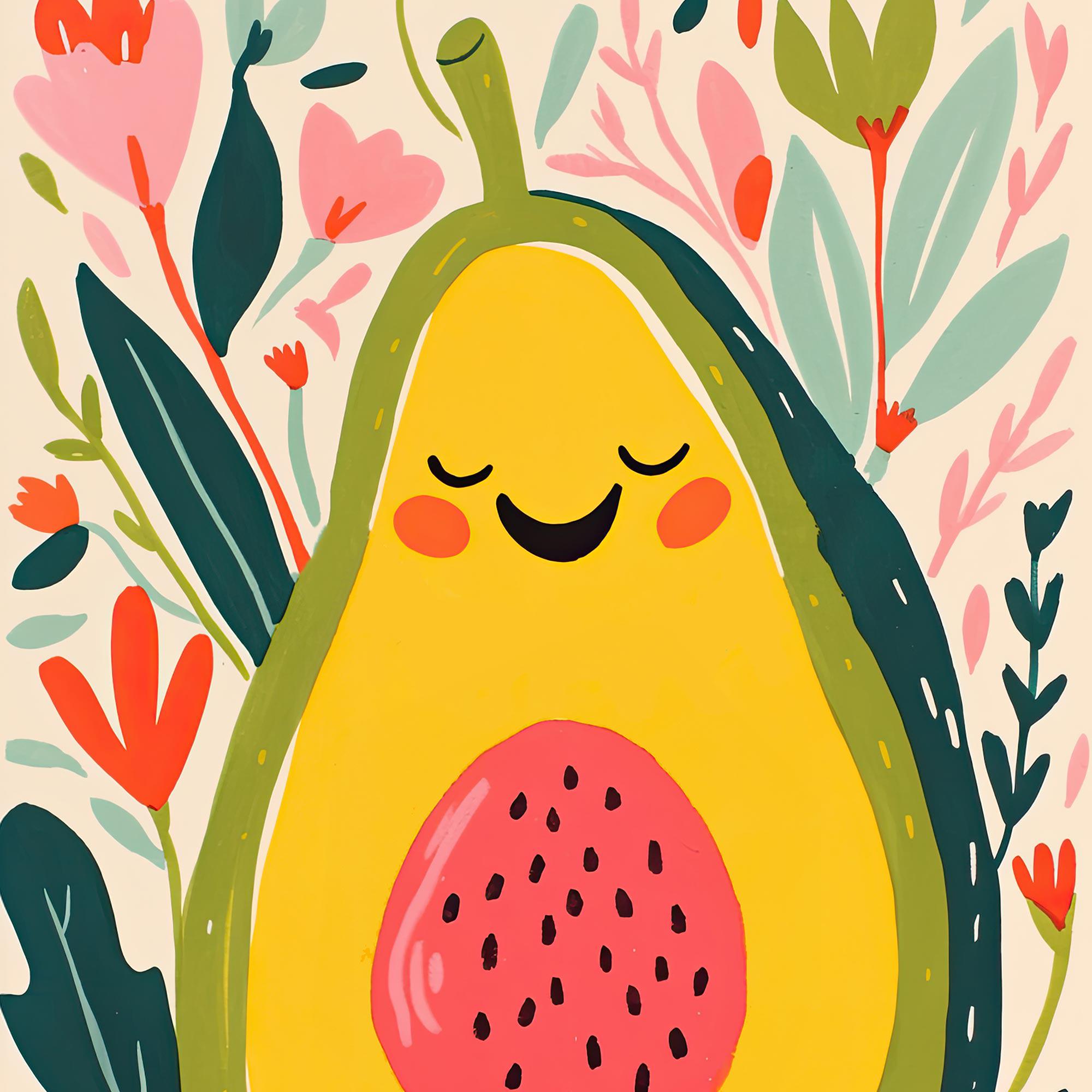 Lets Avo Cuddle, Funny Pun, Cute Poster, Fun Pun Motivational Decor ...