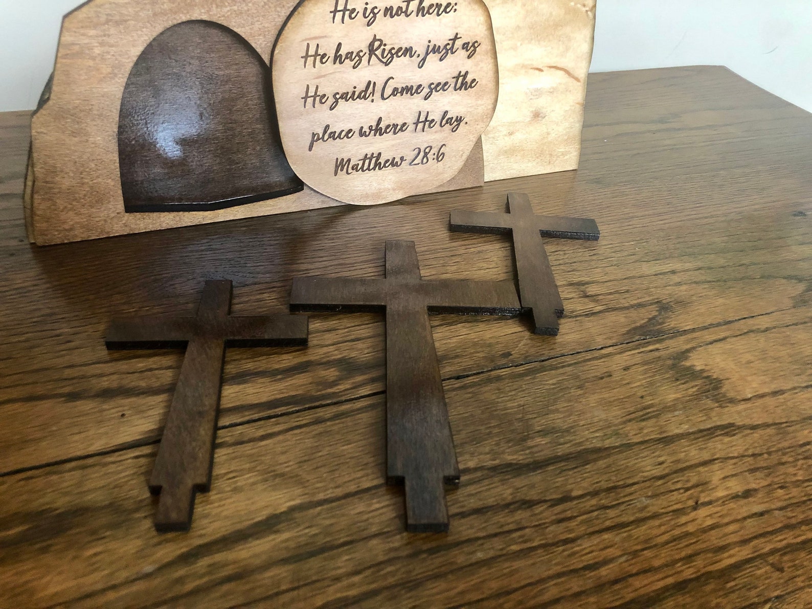 SVG FILE Empty Tomb Easter Scene Easter the Empty Tomb He is Risen ...