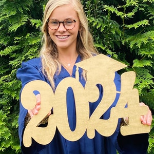 2024 Grad Photo Prop Senior Photo Prop Party Decoration 2024 Graduation ...