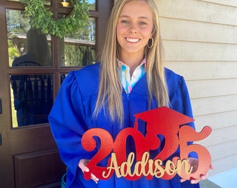 2025 Photo Prop Senior Name Photo Prop Party Decoration 2025 Graduation ...