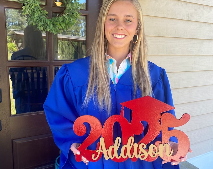 2025 Photo Prop Senior Name Photo Prop Party Decoration 2025 Graduation ...