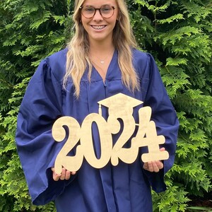 2024 Grad Photo Prop Senior Photo Prop Party Decoration 2024 Graduation ...