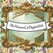 Victorian and Regency Era Inspired Digital Paper, Seamless Collage ...