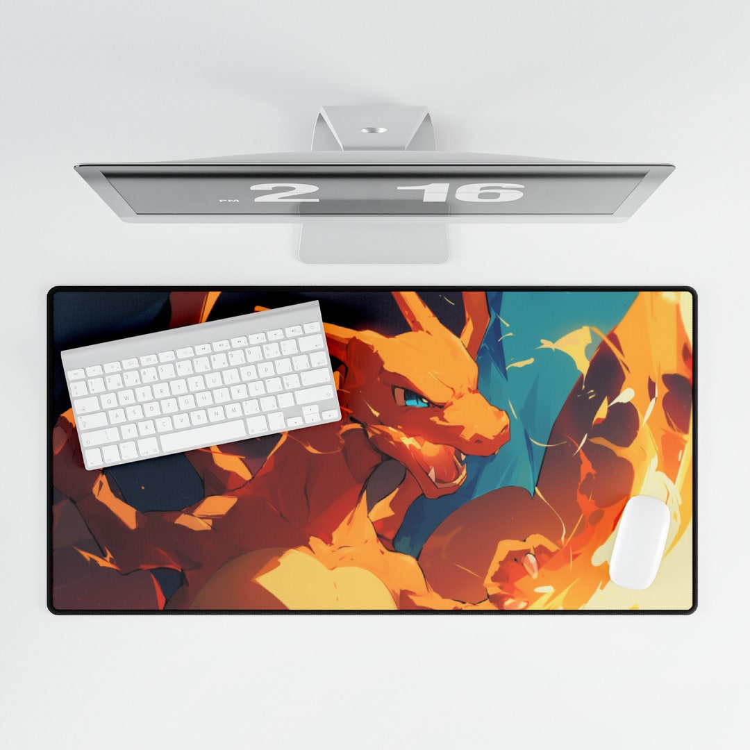 Charizard Art Mousepad, Charizard Mouse Pad, Xxl Mouse Pad, Xl Mouse ...