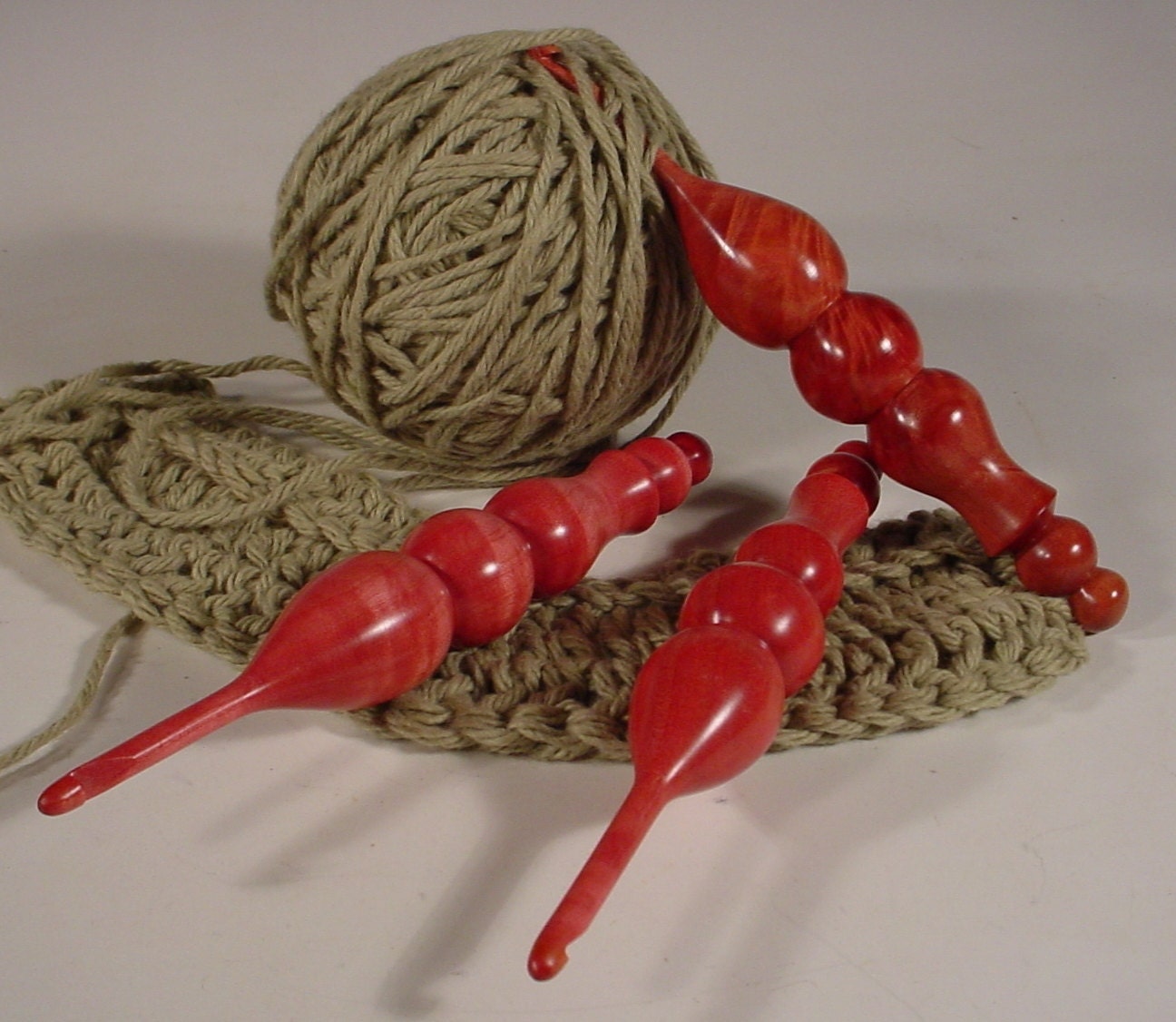 Handcrafted Exotic Pink Ivory Wooden Crochet Hook Made in USA - Etsy