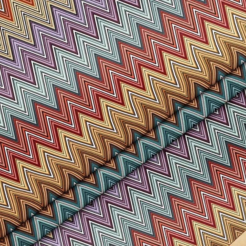 Zig Zag Fabric - Etsy