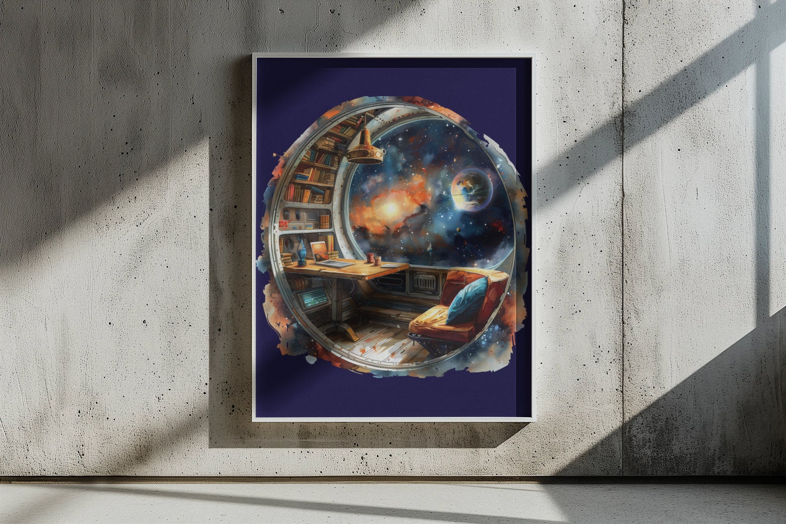 Watercolor Space Clipart Bundle, Astronaut Clipart, Astronaut Spaceship ...