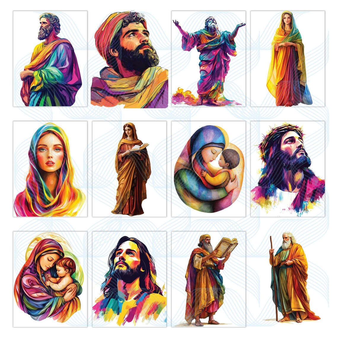 Bible Characters Clipart, Biblical Graphics, Bible Stories, Christian ...