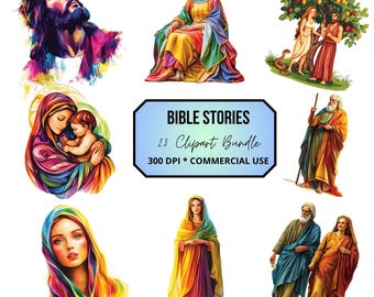 Bible Characters Clipart, Biblical Graphics, Bible Stories, Christian ...