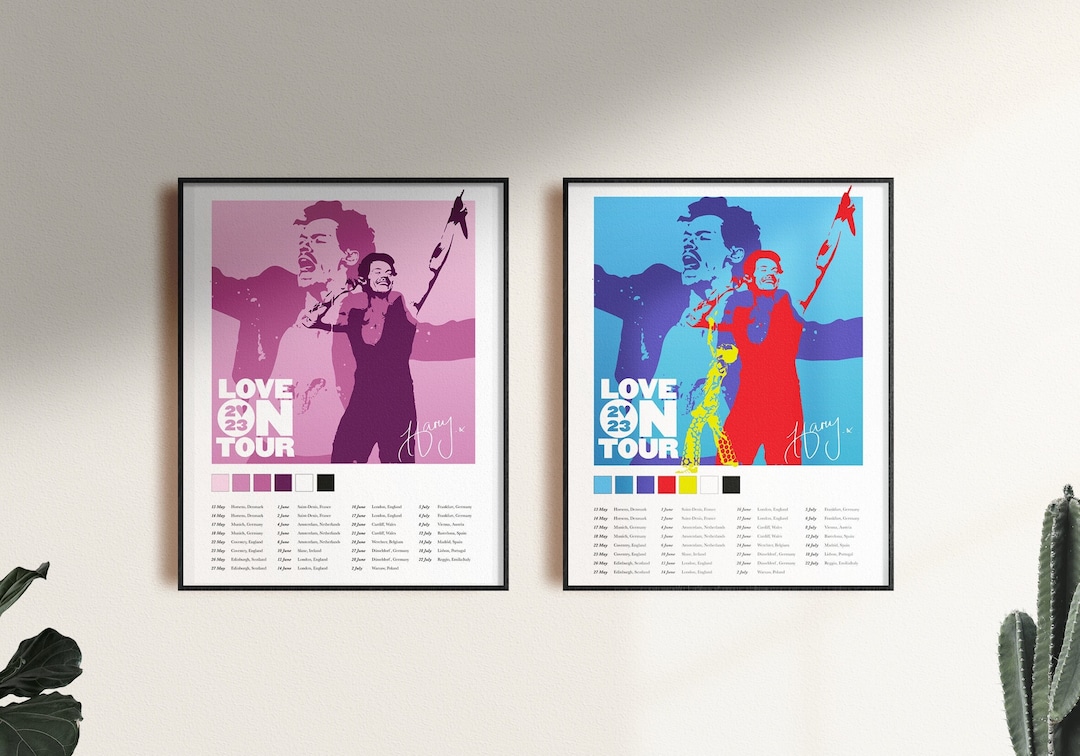 Harry Styles Wall Art / One Direction Wall Art / Harry Styles Poster ...