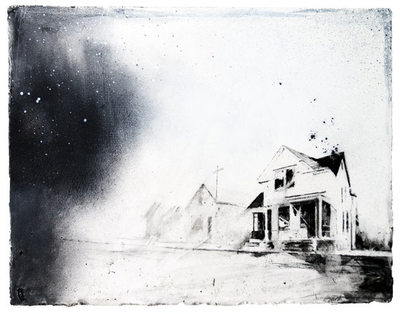 Charcoal Sketches Of Buildings