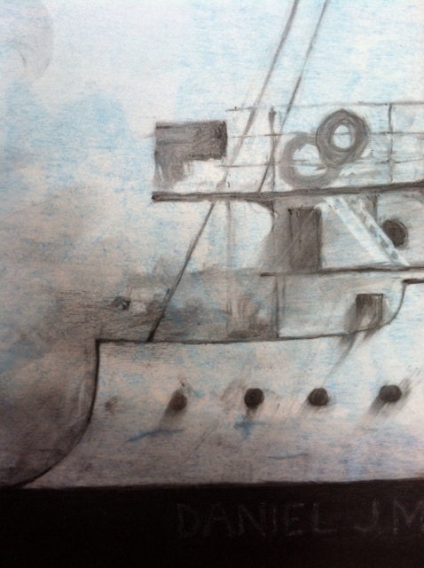 Great Lakes, Shipwreck, Morrell - Fine Art Print - "daniel J. Morrell ...